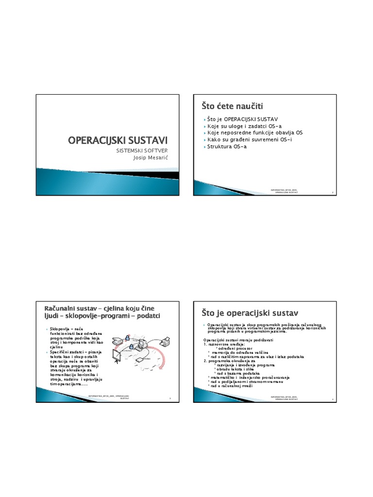 Sistemski Softver | PDF
