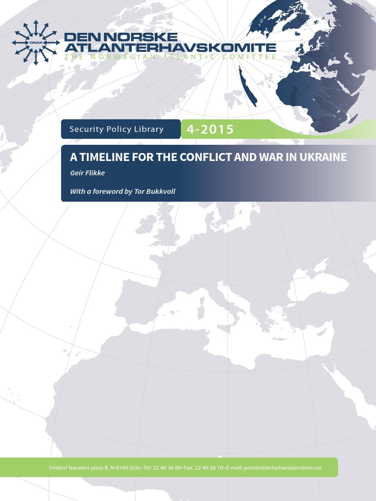 A Timeline and Analysis of the Escalating Conflict in Ukraine ...