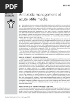 NICE Otitis Media Guideline 2022 | PDF | Medicine | Diseases And Disorders