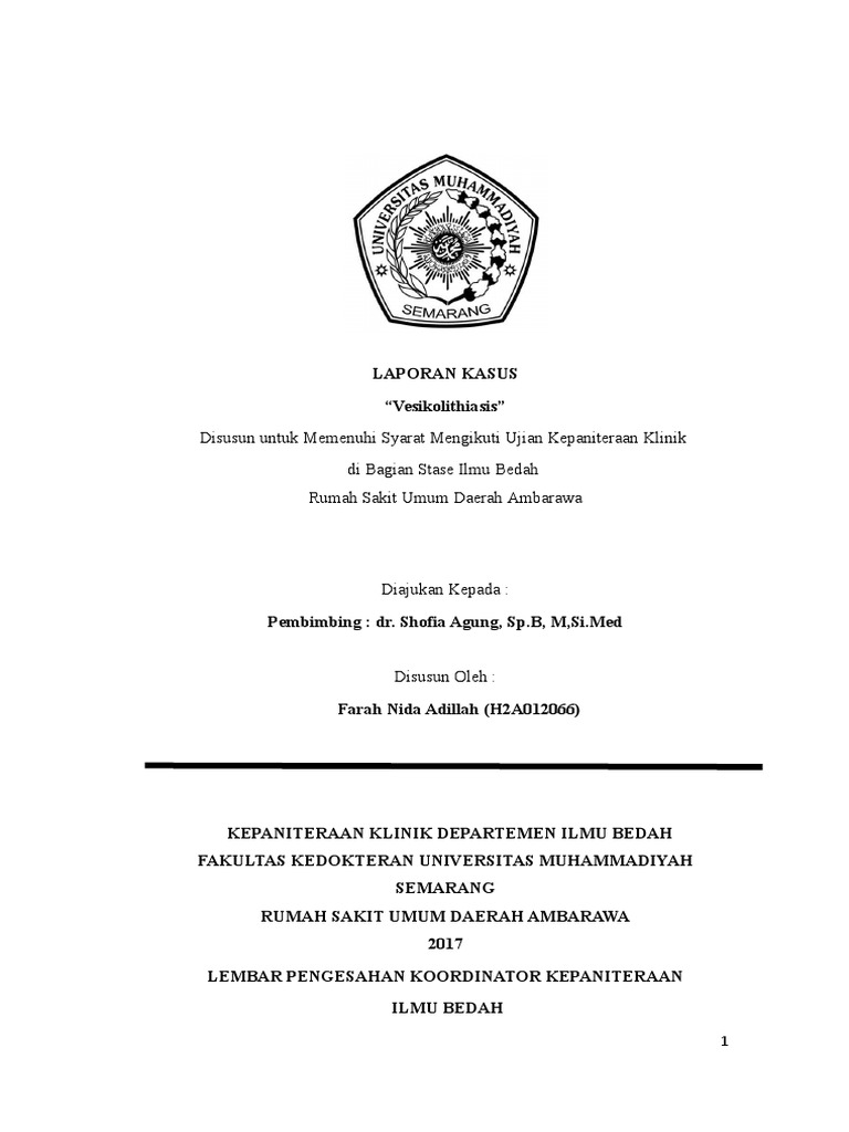 Lapsus Vesikolithiasis | PDF