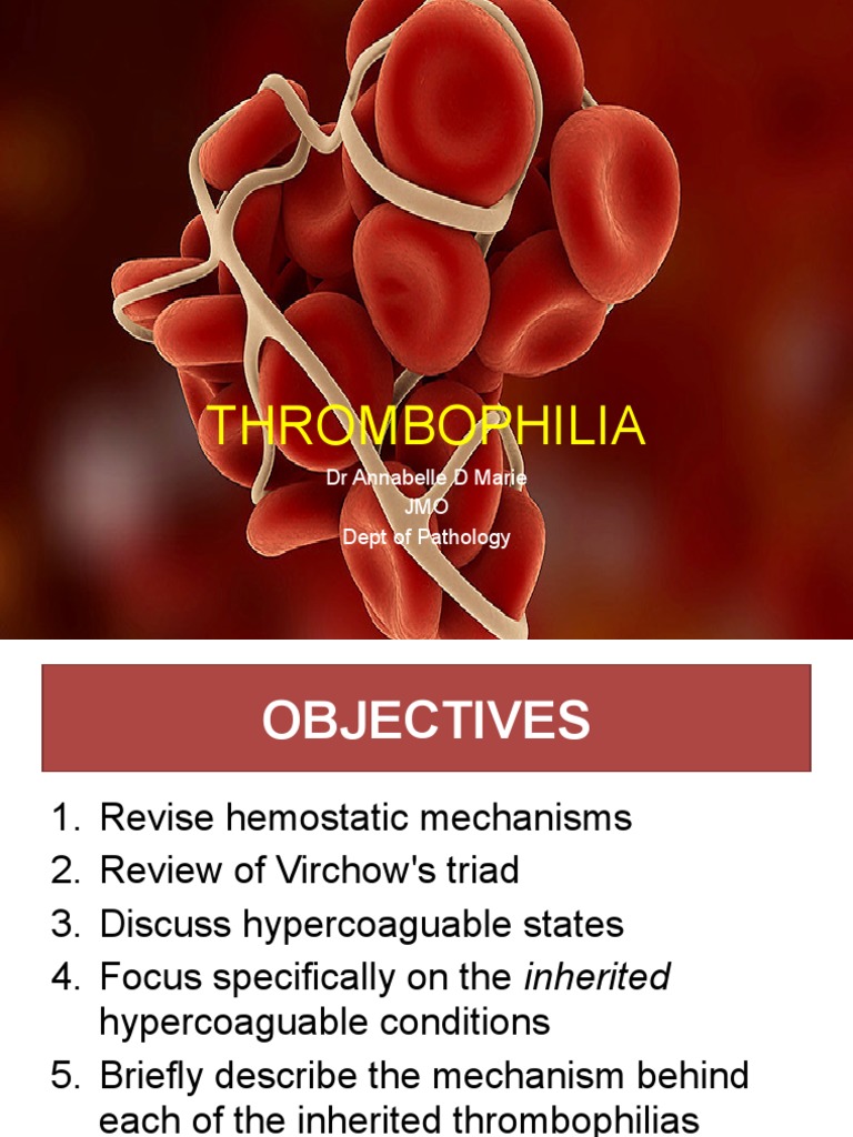 Thrombophilia | PDF | Thrombosis | Coagulation