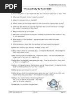 The Landlady Teacher's Guide | PDF