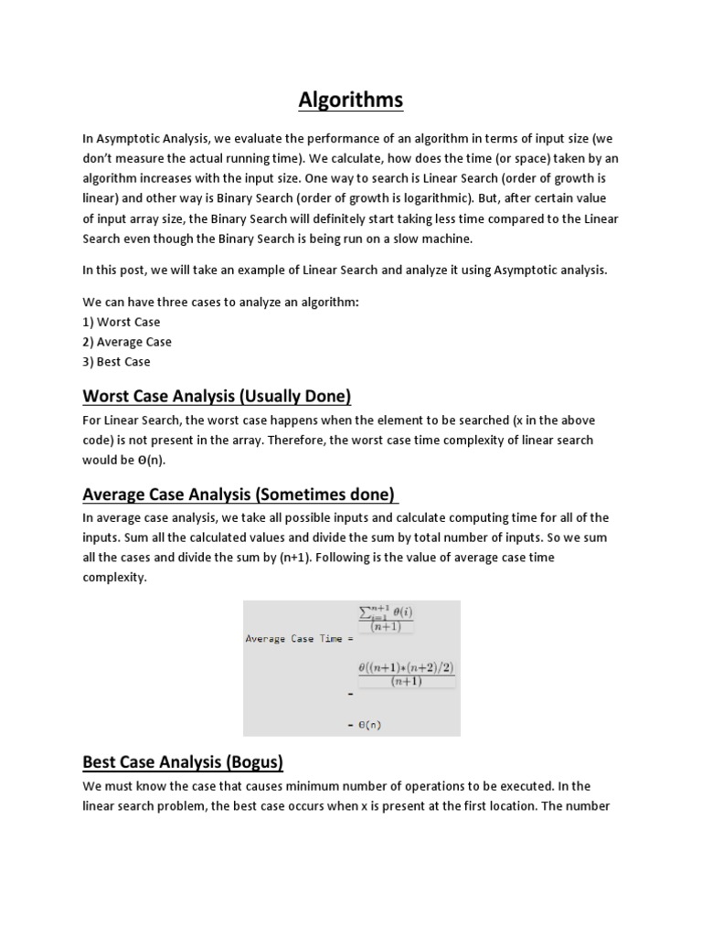 Ds Algorithms Analysis Time Complexity Algorithms And Data Structures