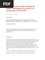 Acidez y PH Del Limon | PDF | Ph | Valoración