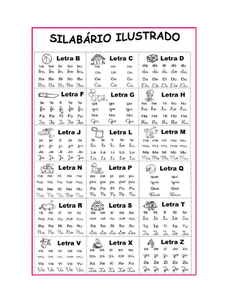 Silabario Ilustrado | PDF