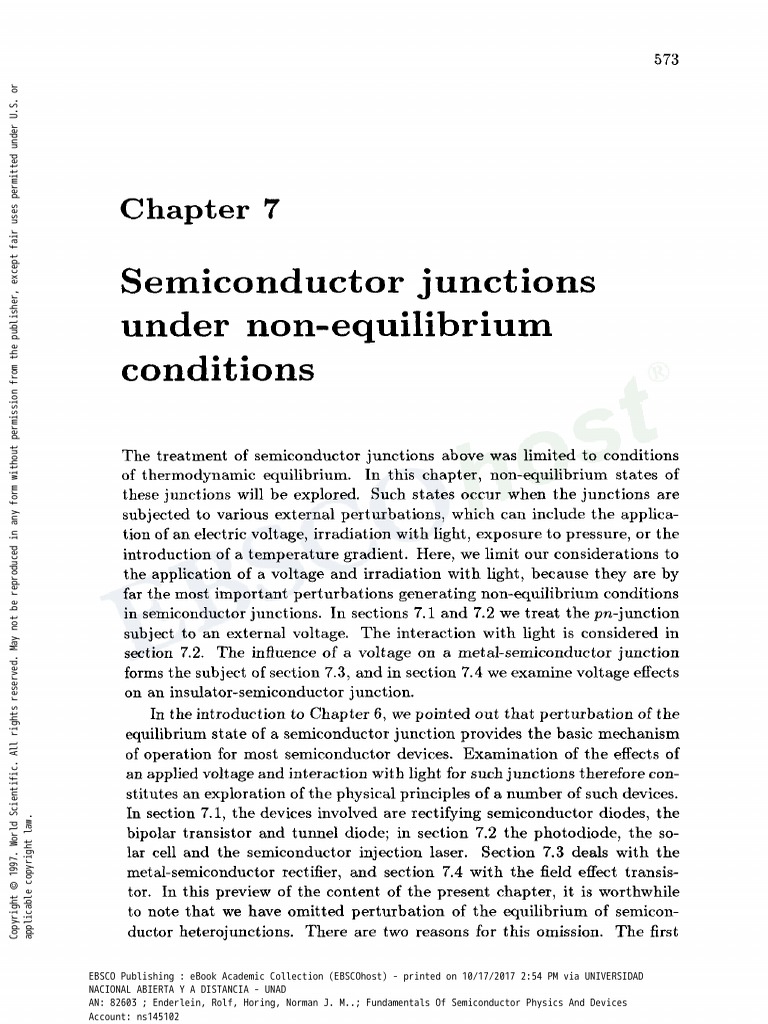 Fundamentals of Semiconductor Physics and Devices | PDF | P–N Junction ...