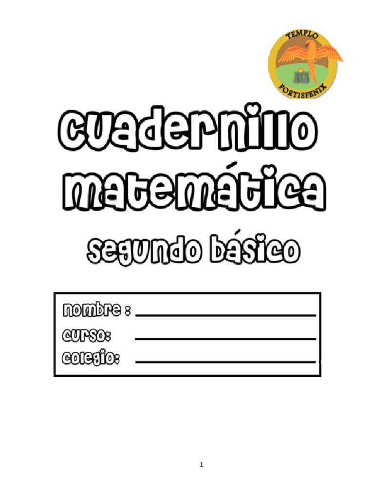 Cuadernillo Matematicas Segundo Basico | PDF | Enseñanza de matemática | Science
