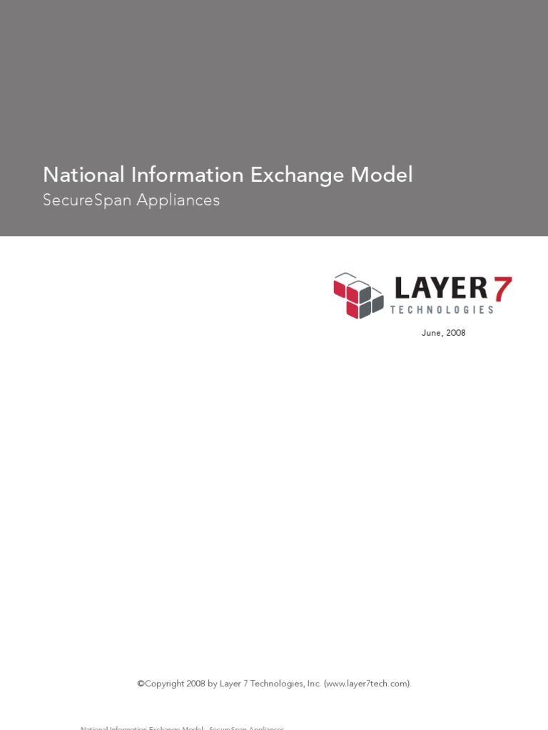 National Information Exchange Model | PDF | Information Science | Data