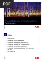 Manual de Pruebas Electricas A Transformadores de Distribucion y Potencia | PDF | Aislador ...