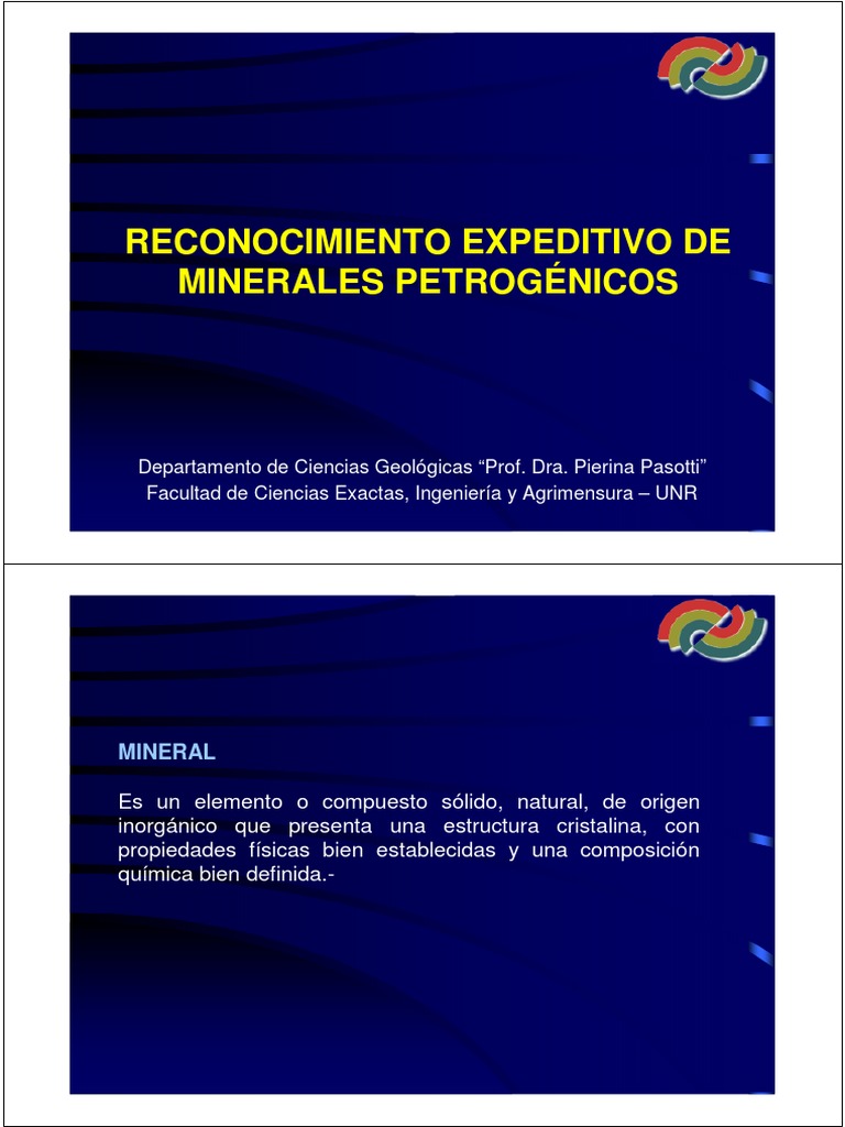 Clivaje y Fractura | PDF | Minerales | Cristal