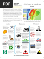 Medidas de Prevención ante Terremotos | PDF | Temblores | Primeros auxilios