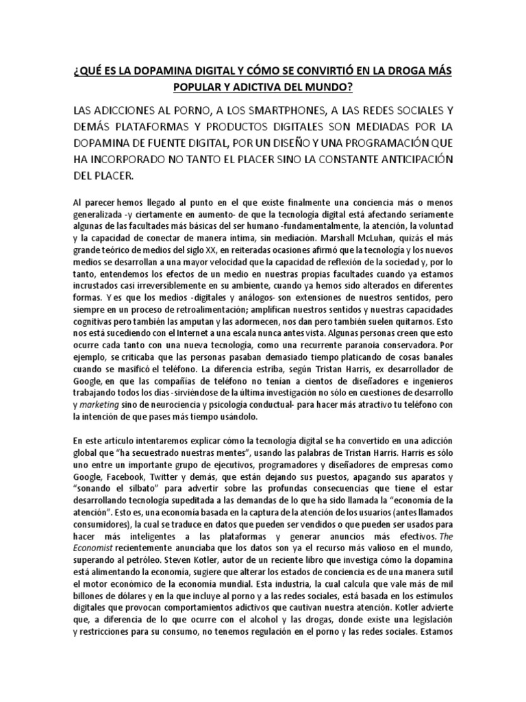 Dopamina Digital | PDF | Dopamina | Facebook