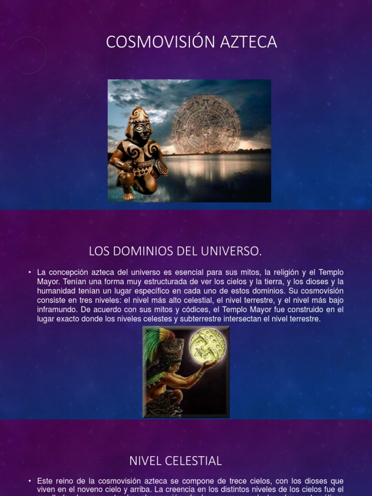 Cosmovisión Azteca | PDF | azteca | Cielo