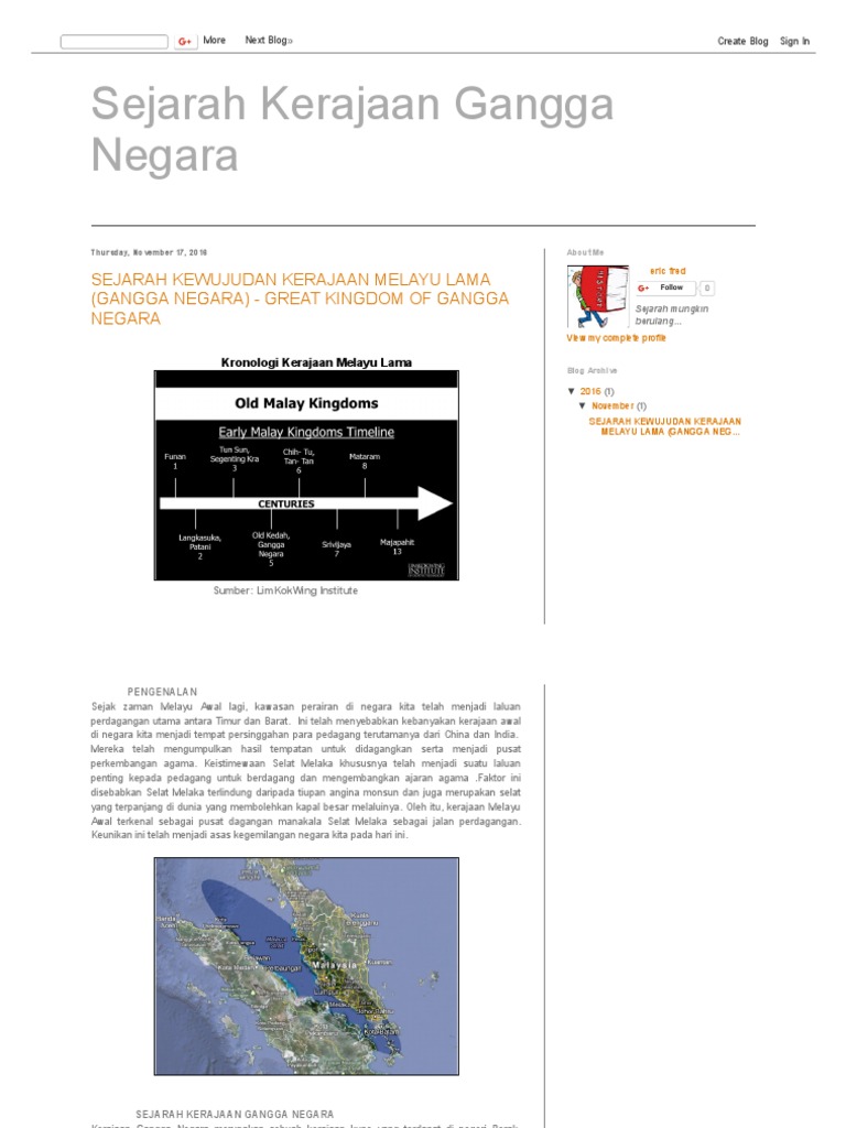 Sejarah Kerajaan Gangga Negara | PDF