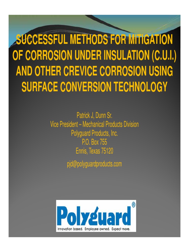Cui Presentation Pdf Corrosion Metals