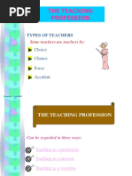 ED 102: Teaching Profession Module | PDF | Teachers | Classroom Management