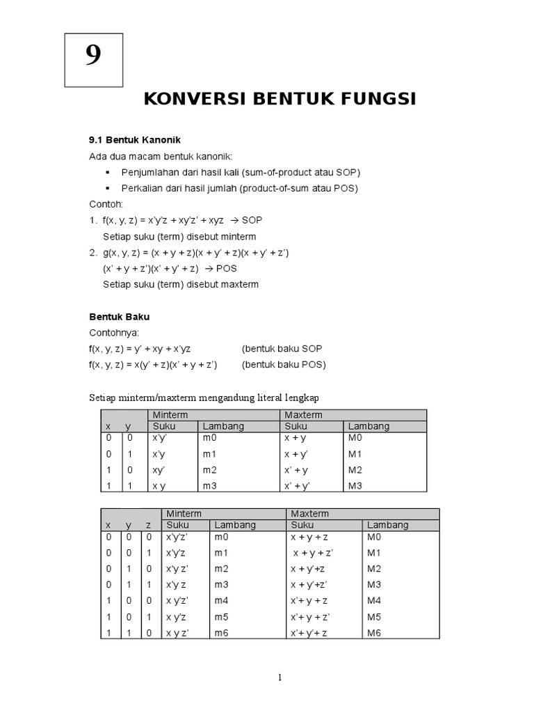 Logmat 09 | PDF | Metode & Bahan Ajar