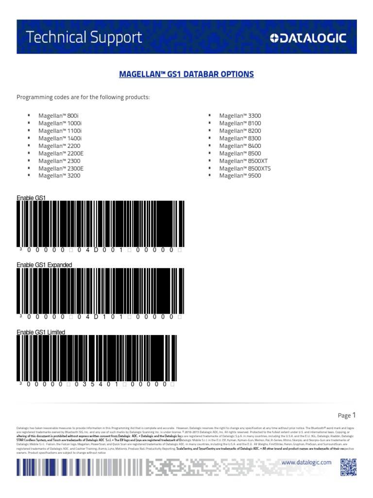 Mag Gs1 Databar | PDF | Trademark | Civil Law (Common Law)