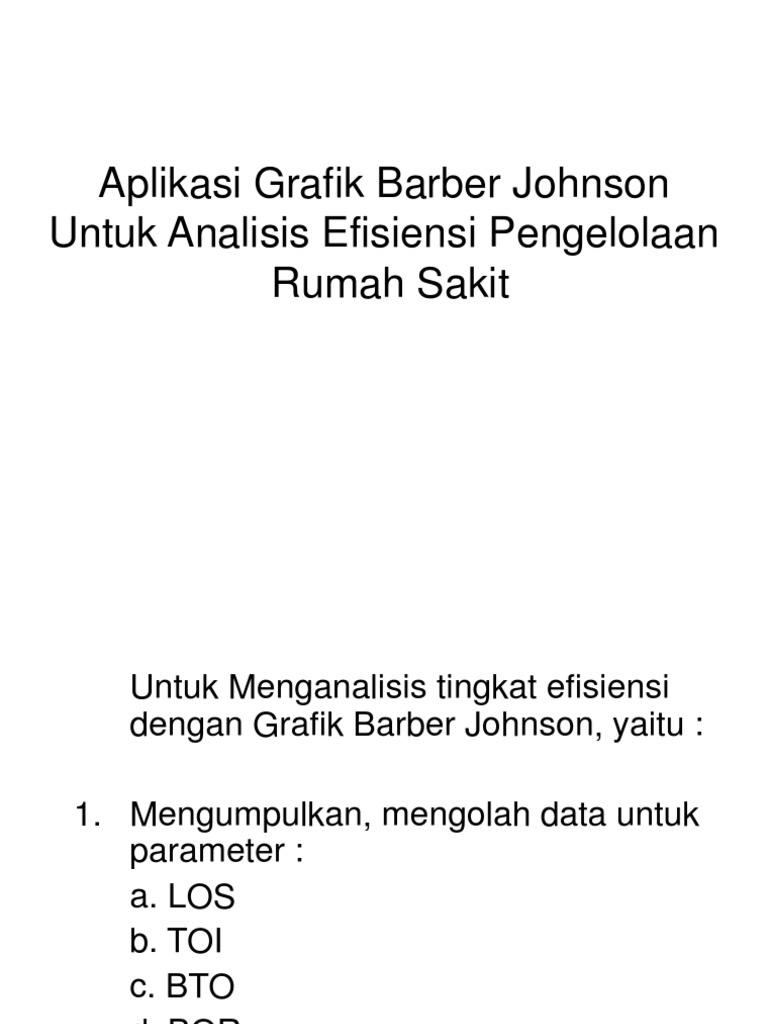 Aplikasi Grafik Barber Johnson | PDF