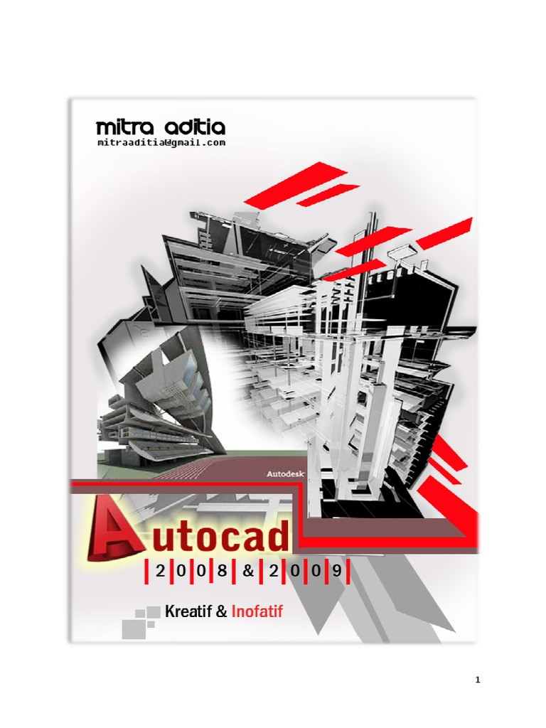 Tutorial Auto Cad Tugas - Membuat Denah | PDF