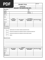 Inspection Checklist For Waterproofing Works | PDF | Materials ...