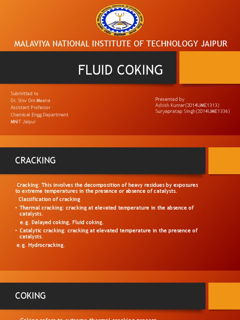 Fluid Coking | Cracking (Chemistry) | Coke (Fuel)