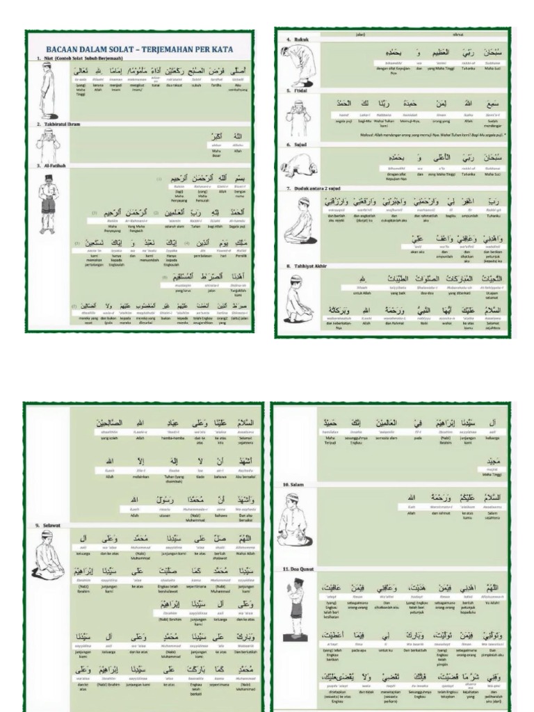 Bacaan Dalam Solat | PDF