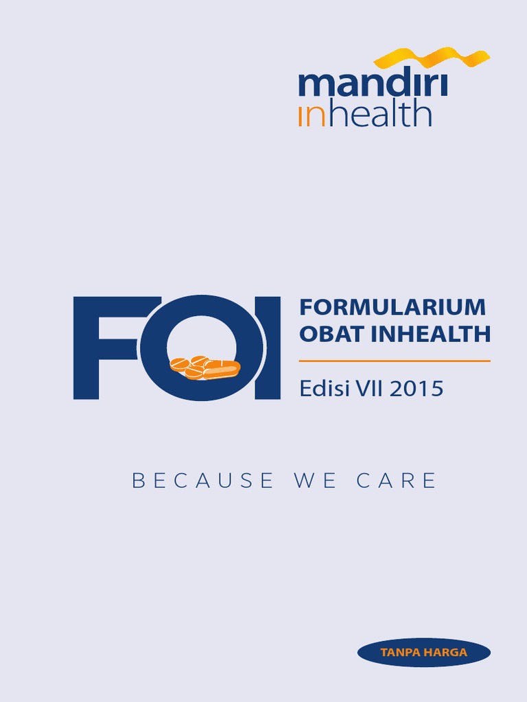 Buku FOI Formularium Obat Inhealth 2015 PDF | PDF