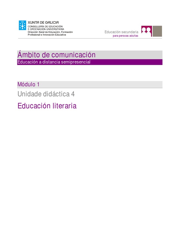 Ac Módulo 1 Unidade 4 Gal | PDF