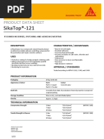 Sikaquick - 1000 | PDF | Concrete | Strength Of Materials