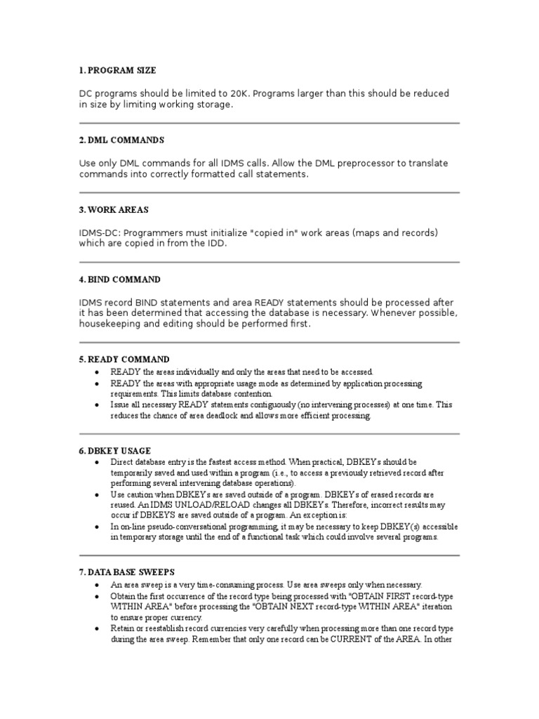 Idms - Brief | PDF | Databases | Computer Data Storage