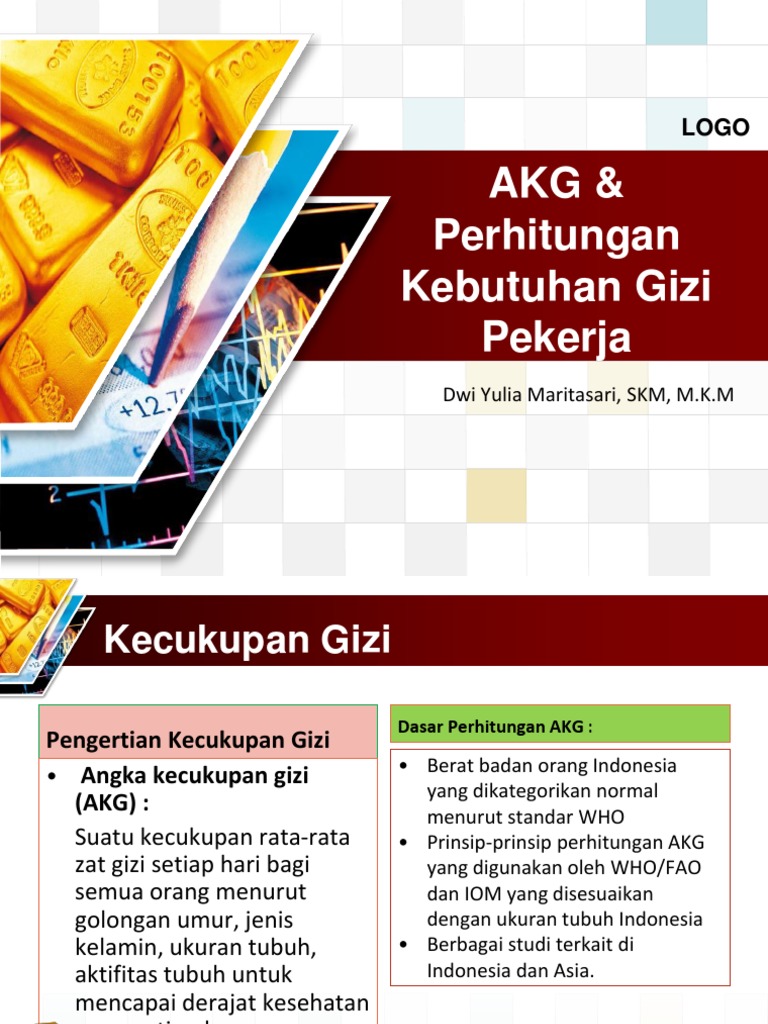 Perhitungan Angka Kecukupan Gizi | PDF