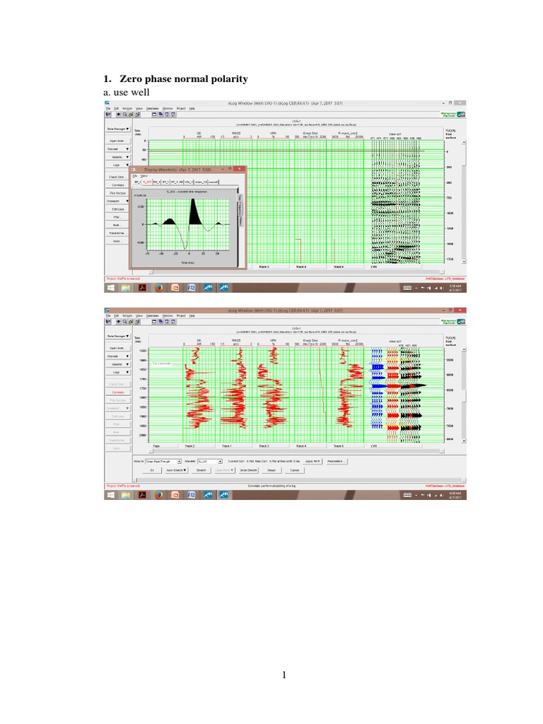 Polarity Analysis in Seismic Data | PDF | Science & Mathematics