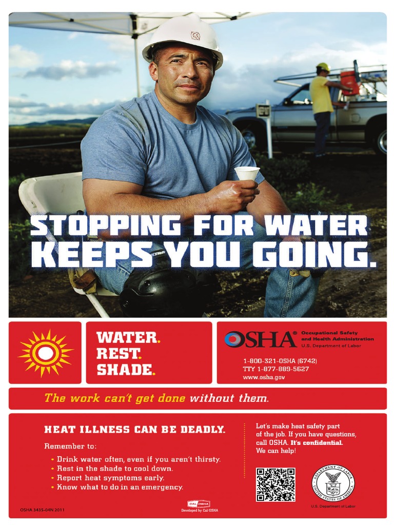 Heat Safety Guidelines from OSHA | PDF | Safety | Labor Relations