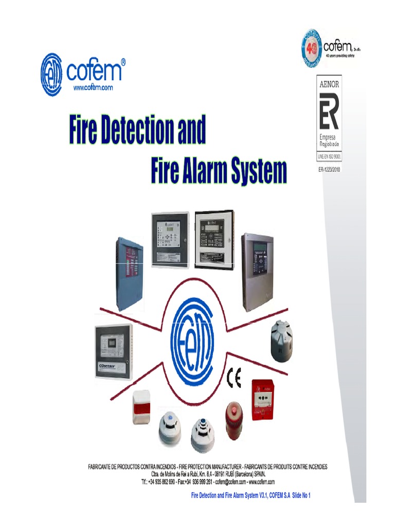 COFEM Fire Alarm System Overview | PDF | Fire Protection | Building ...