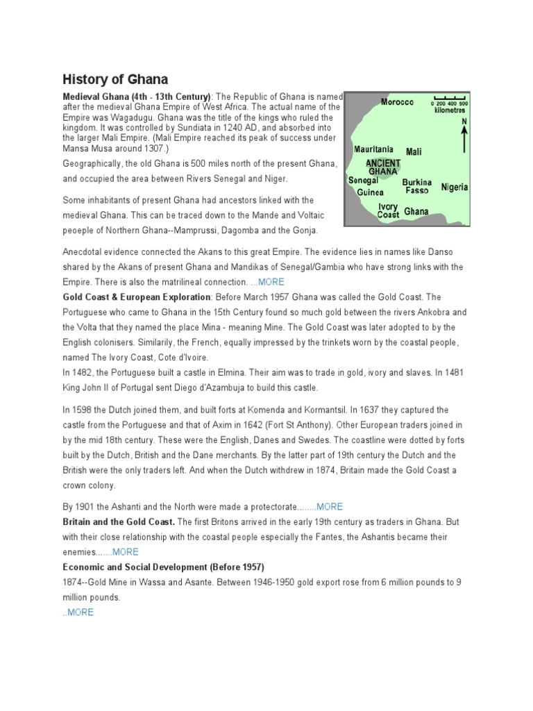History of Ghana | PDF | Ghana | Africa