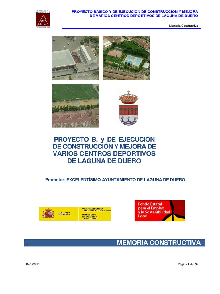 02 Memoria Constructiva CTE | PDF | Madera | Fundación (Ingeniería)