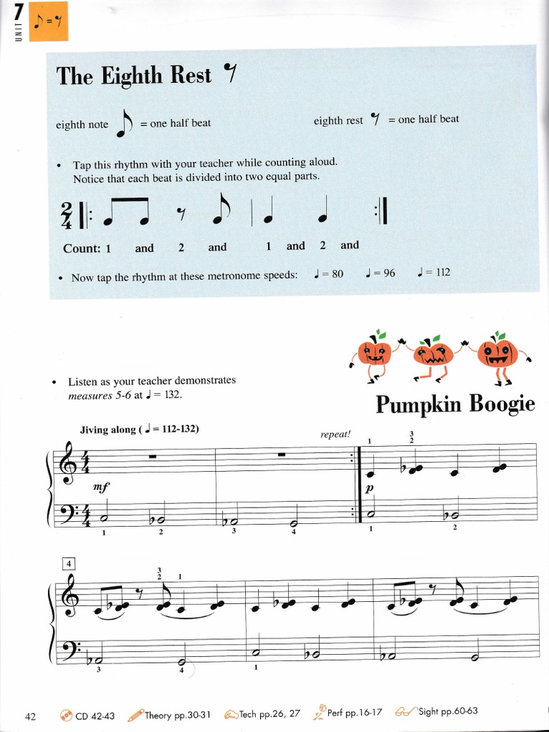 Pumpkin Boogie | Musicology | Rhythm And Meter
