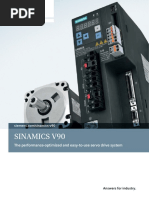 SINAMICS V90 Servo Drive Overview | PDF | Programmable Logic Controller ...