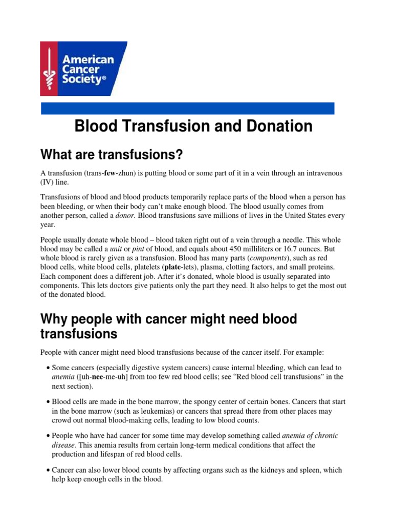 Blood transfusion.pdf | Blood Donation | Blood Type