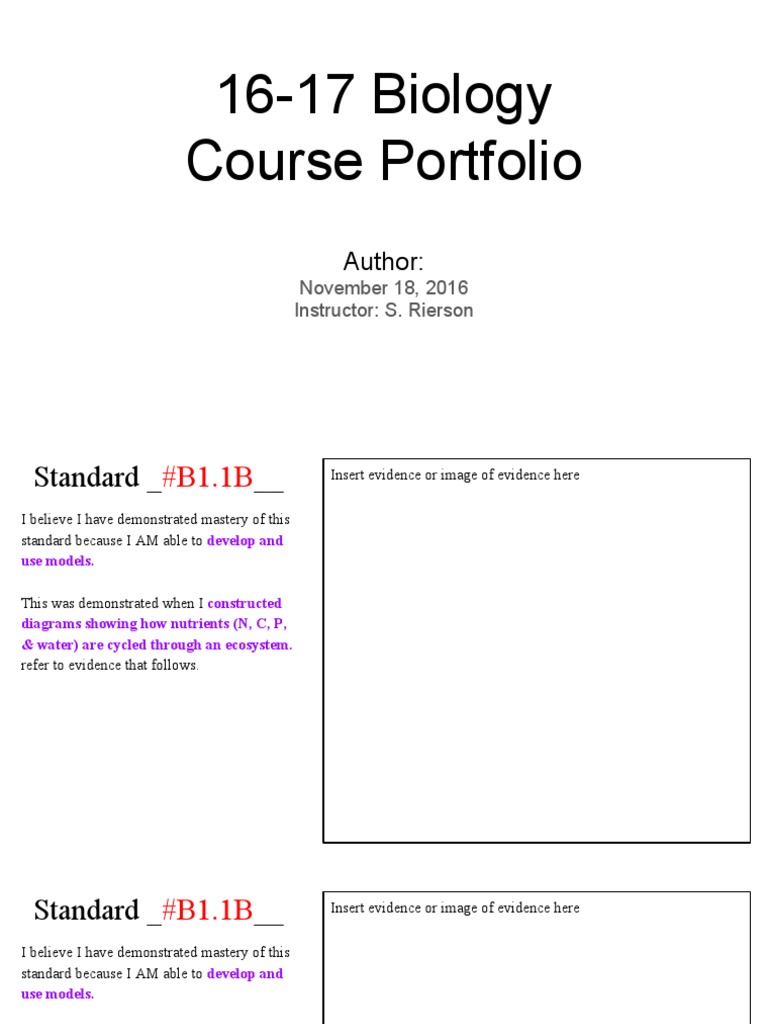 Final Exam - Course Portfolio - Presentation Template - Rodrigo Perez | PDF