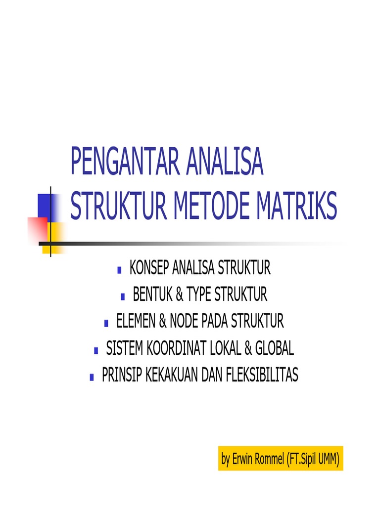 664 - Pengantar Anstruk Matriks | PDF