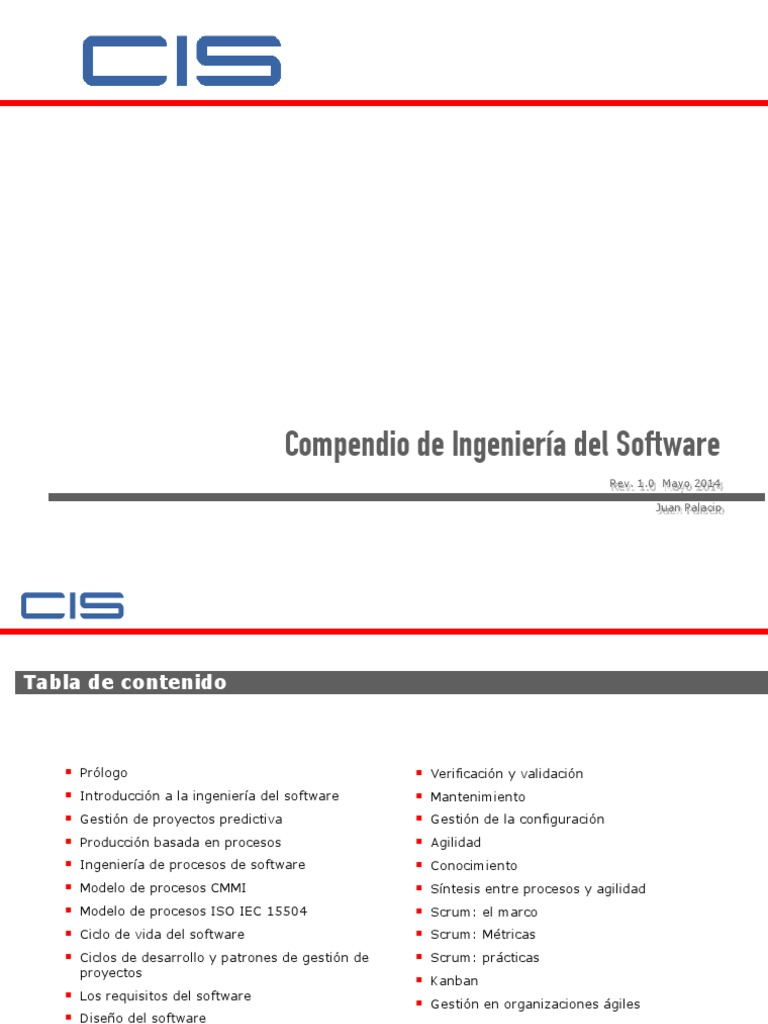 Cis PDF | PDF | Ingeniería de software | Software