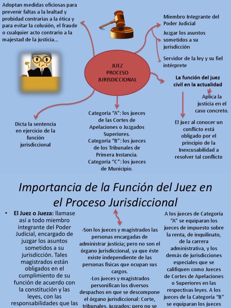 Importancia De La Función Del Juez En El Proceso Jurisdiccional