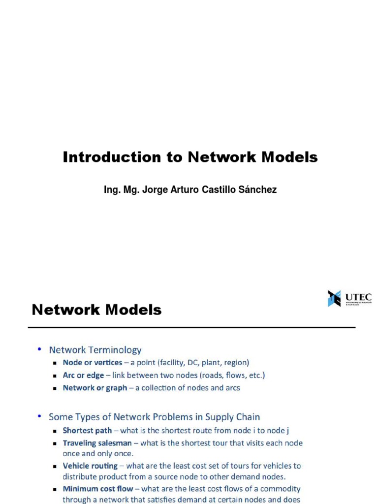 Introduction To Network Models | PDF | Computing | Computer Programming