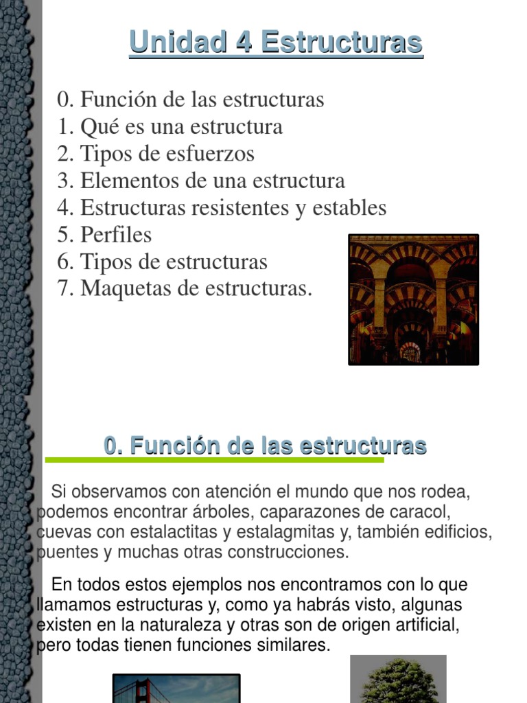 Funcion de Las Estructuras | Descargar gratis PDF | Bóveda ...