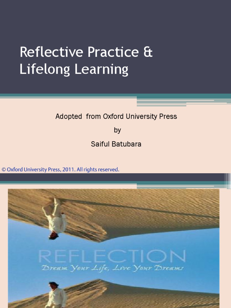 Reflective& Lifelong Learning | PDF