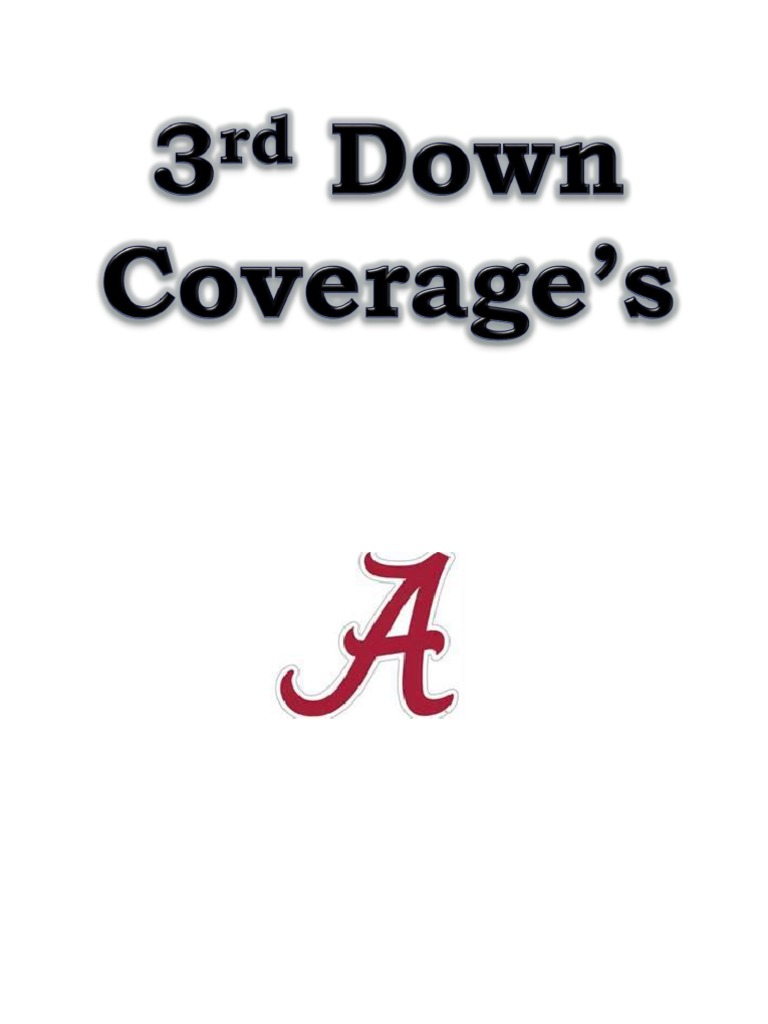 Alabama Defensive Playbook Overview | PDF | American Football ...
