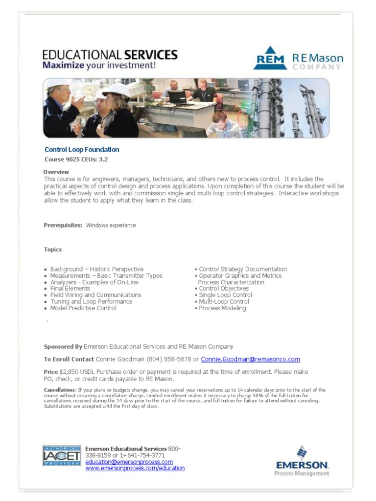 9025 Control Loop Foundation | PDF