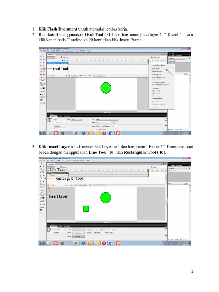 Tutorial Membuat Katrol | PDF